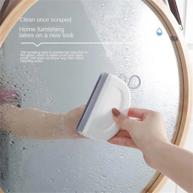 Mini Glass Mirror Scraper Holder with Wiper Tools, Window Shower ...