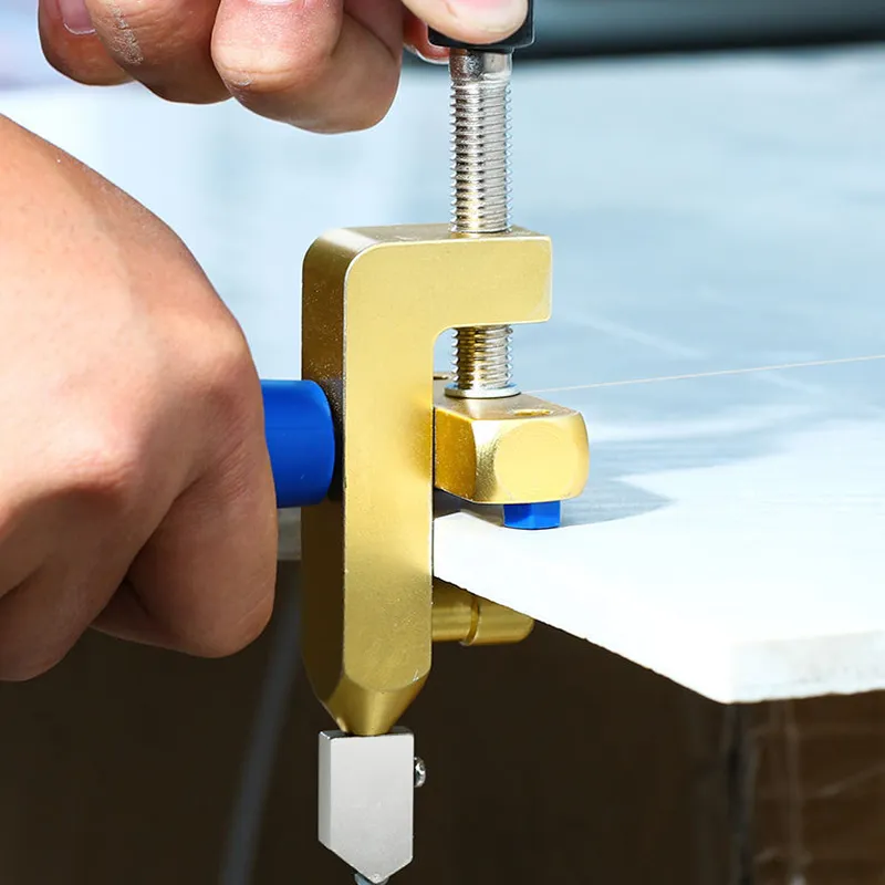 Disc Cutter for Metal & Glass: 2-in-1 Ceramic Tile Cutter with Knife ...