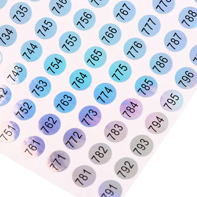 DHgate.com:1-1000 Laser Number Nail Polish Bottle Decals, Waterproof ...