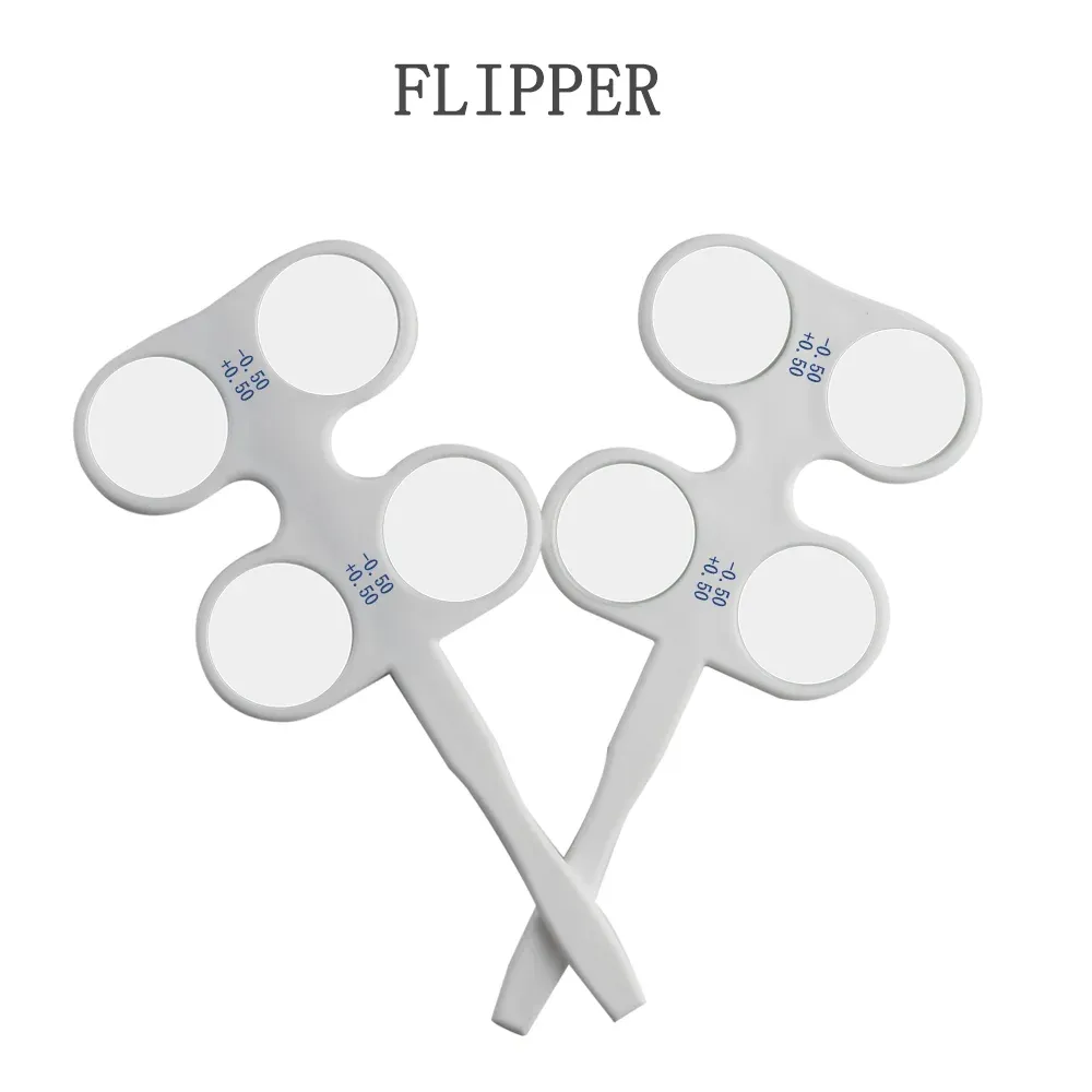 Optical Lens Flipper With 4 Lenses Ophthalmic Eye Trainer & Magnetic ...