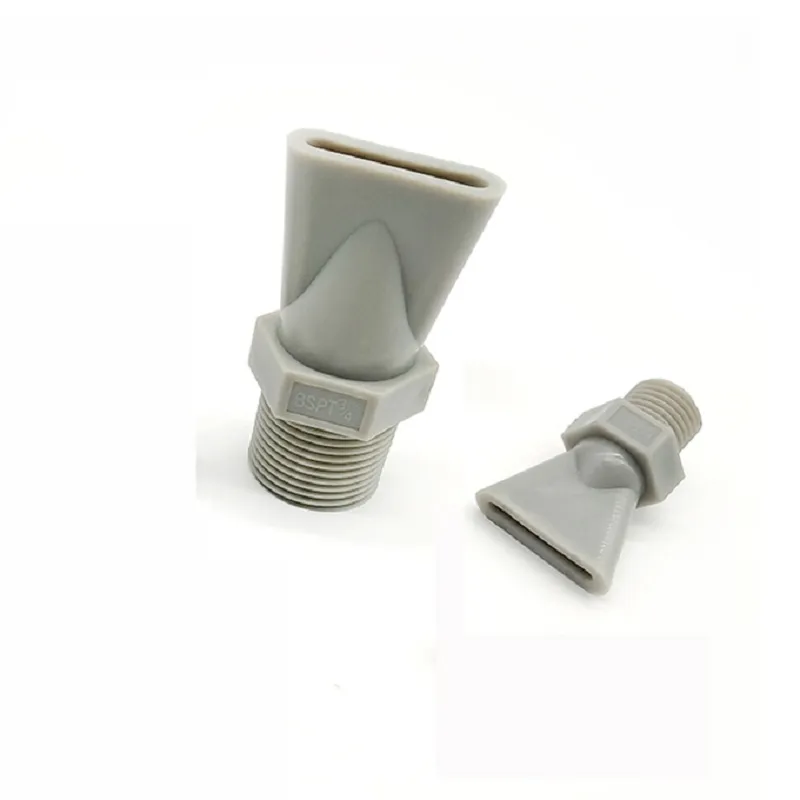 Water Mist Fan Nozzle Duckbill Plastic Air Nozzle Flat Fan Spray For ...