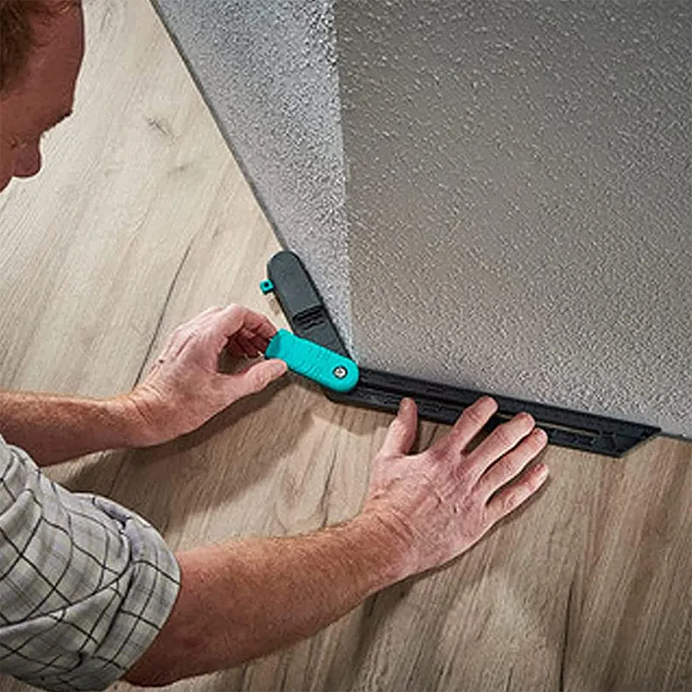 Protractor: Adjustable Angle Ruler W/ Lock, Fast Marking Woodworking ...