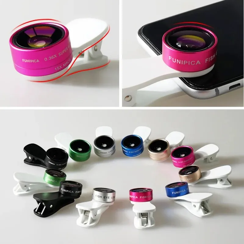 Optimized Product Title: 3 In 1 Clip On HD Best Lens For Eyes Kit With ...