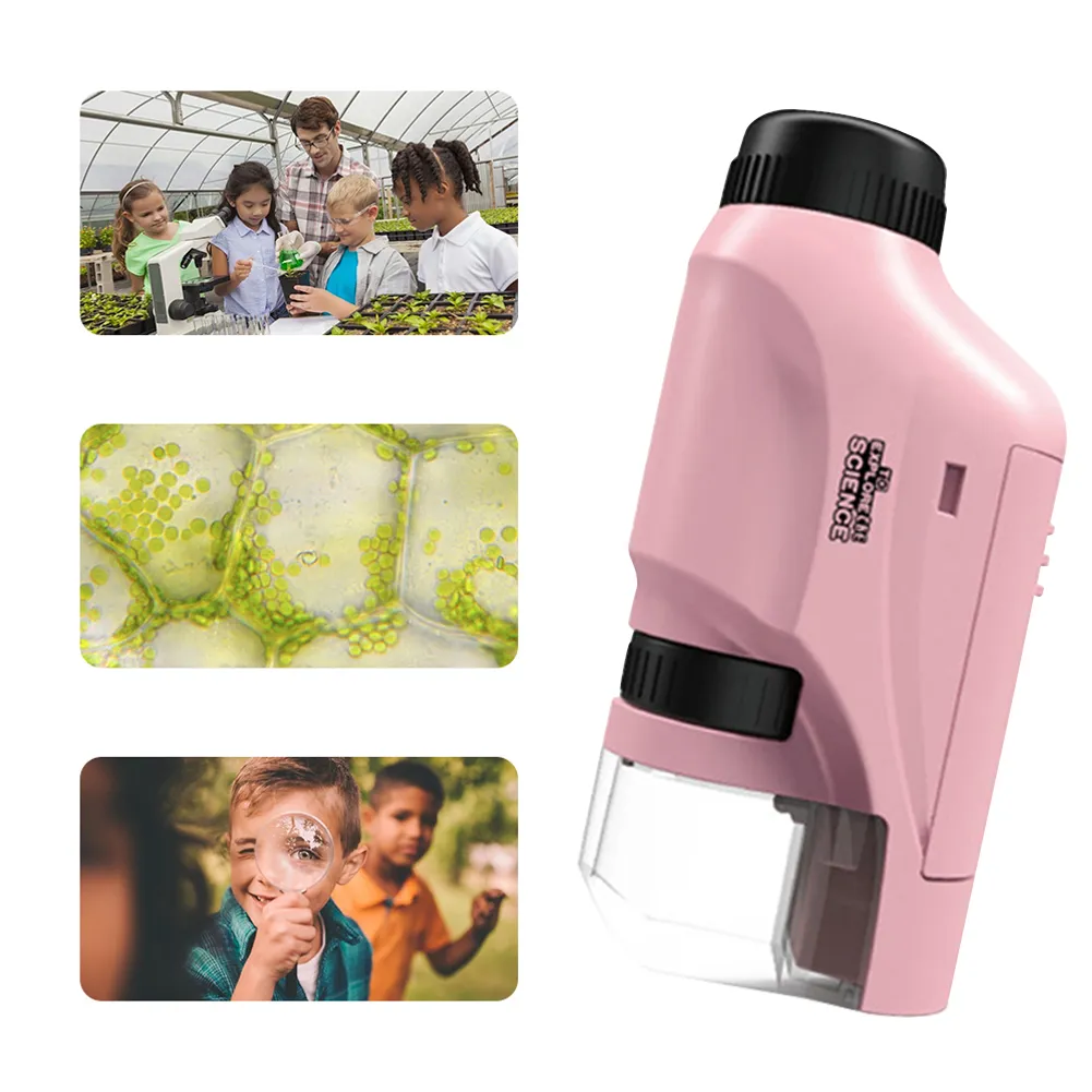 Mini Pocket Microscope Kit Handheld Magnifier With... From Ddmyjan, $28 ...