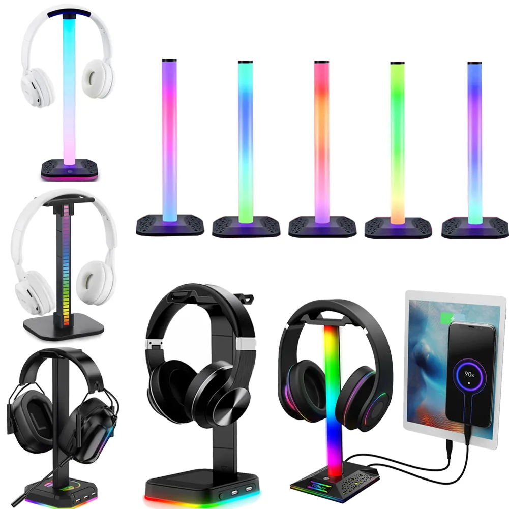 RGB Gaming Headphone Stand Desktop Earphone Holder For Gamers Headset Display From Homepro3 16.48 DHgate.Com