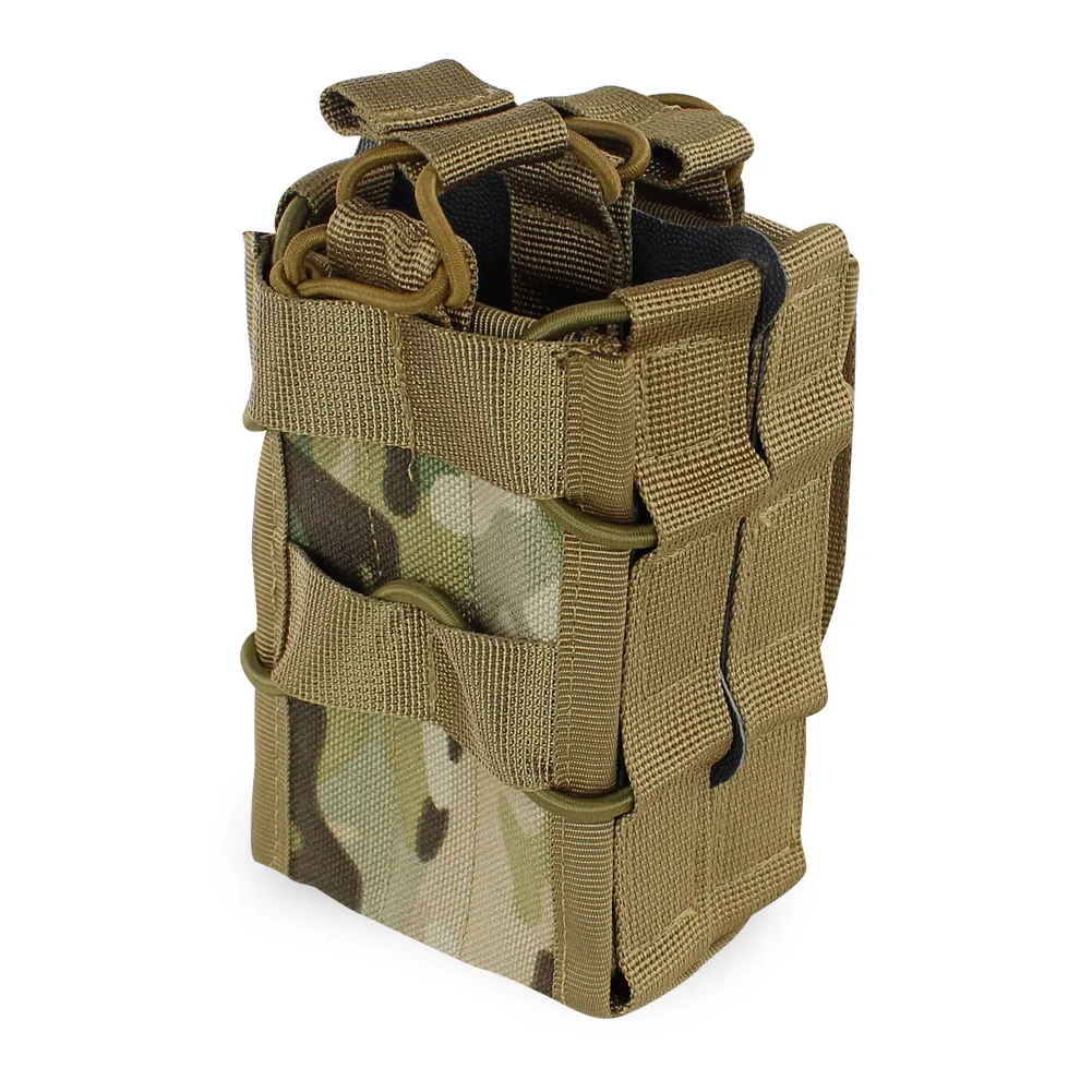 M4 Double Magazine Pouch For M14 M16 AR15 G36 Tactical Single Mag ...