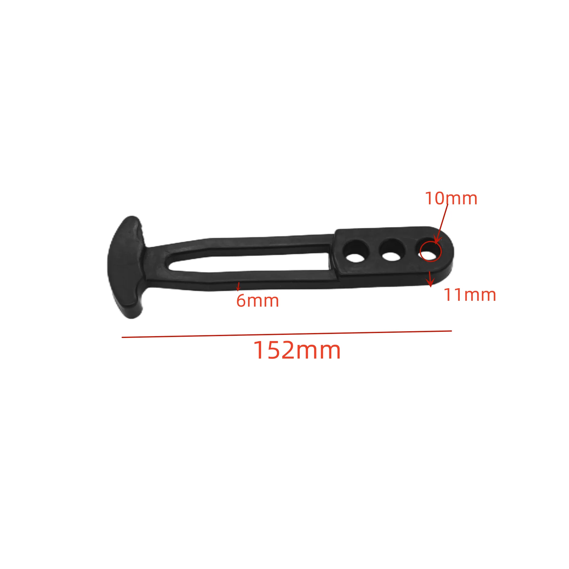Rubber bungee latch store