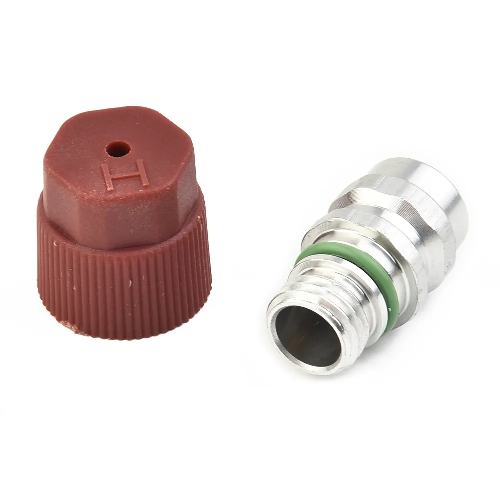 R134A Retrofit Service Port - High Side M12x1.5 AC Adapter with Valve ...