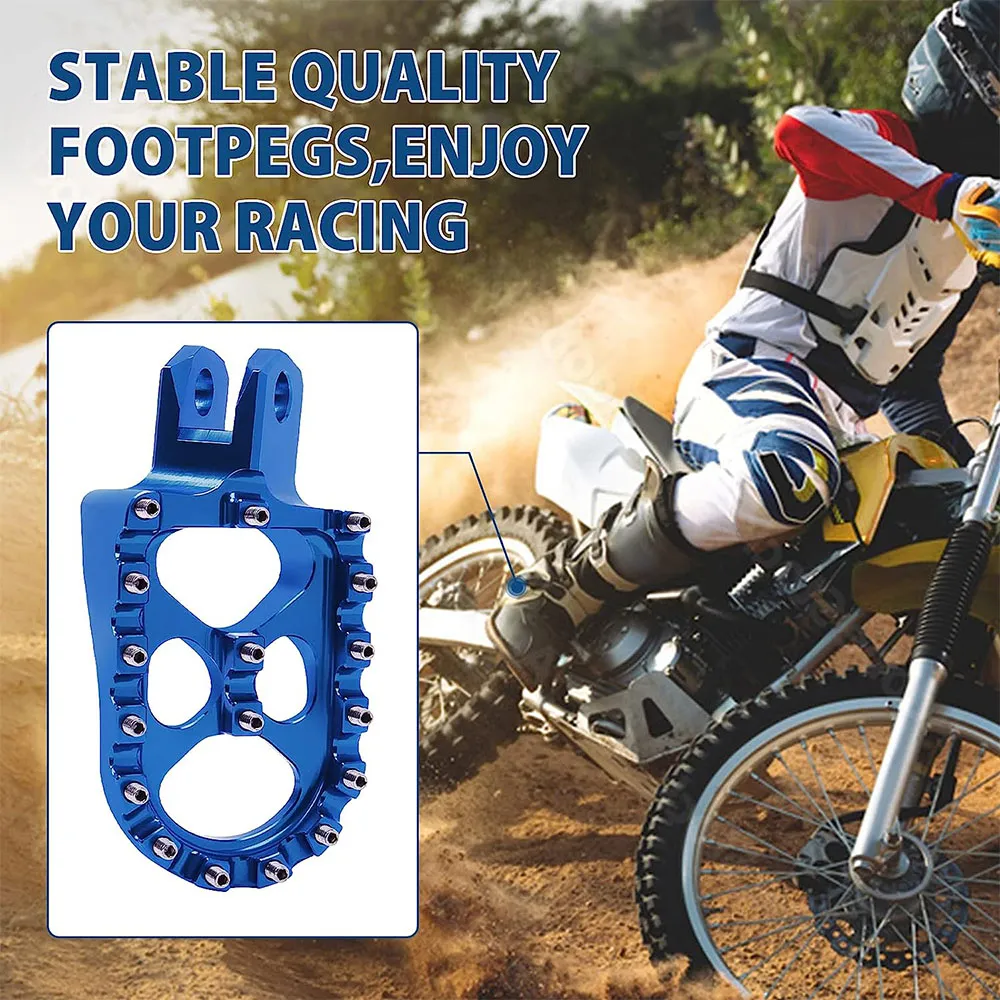 Foot Peg Footrest for Suzuki DRZ400 DR-Z400E DR-Z400S DRZ400SM RM125 ...