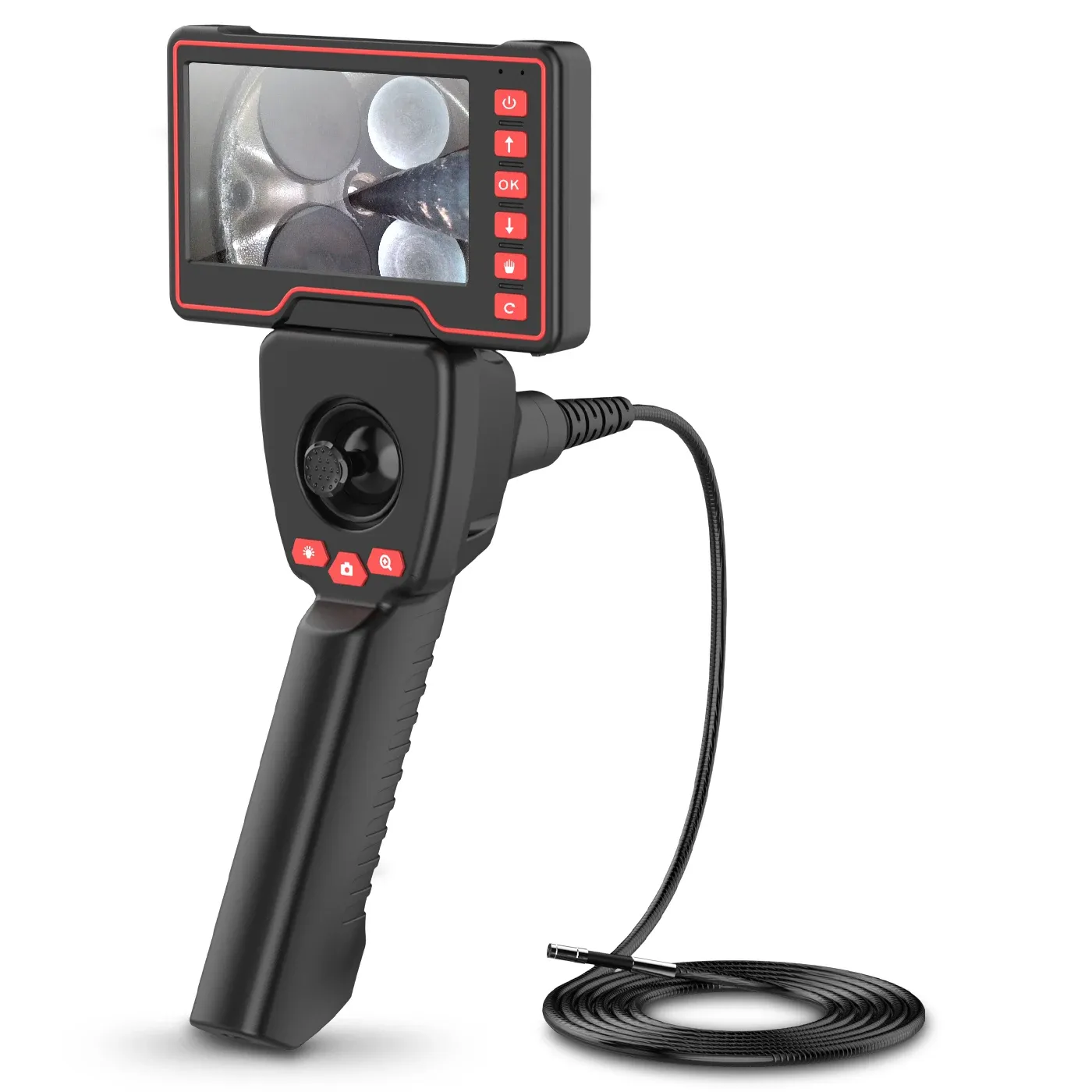 DHgate.com:4-Way Articulating Borescope with 1080P Camera, 5" Screen ...