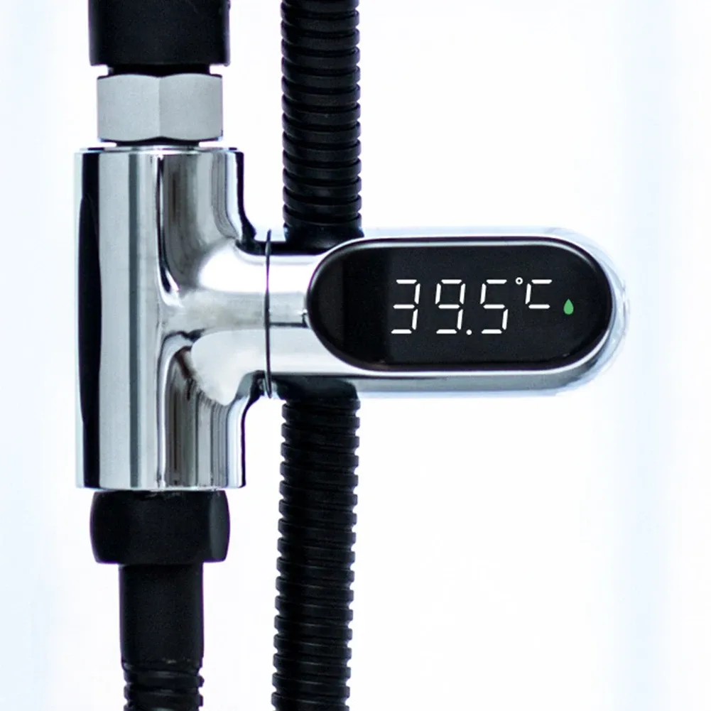 Faucet Shower Thermometer LED Digital Display Water Temperature Monitor ...