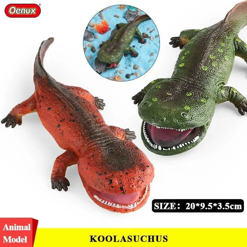 Oenux Prehistoric South Pole Koolasuchus Crocodile Action Figure Savage ...