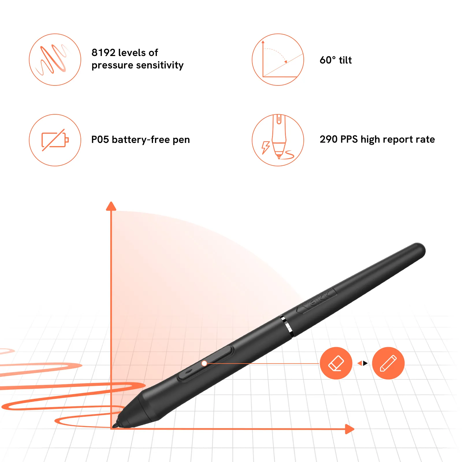 DHgate.com:VEIKK Voila L Drawing Tablet: 10x6 Premium Graphics Tablet ...