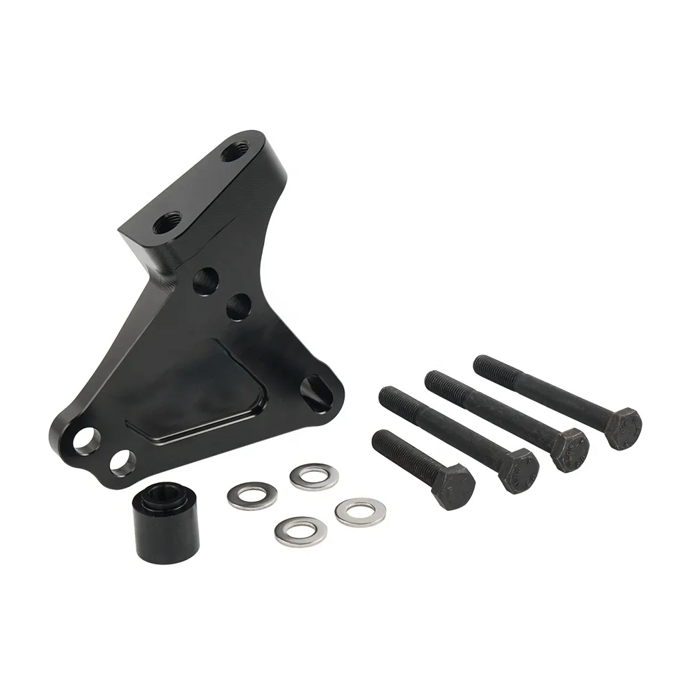 K-Series Engine Block Mount Bracket Set Silver Black for Honda K20A ...