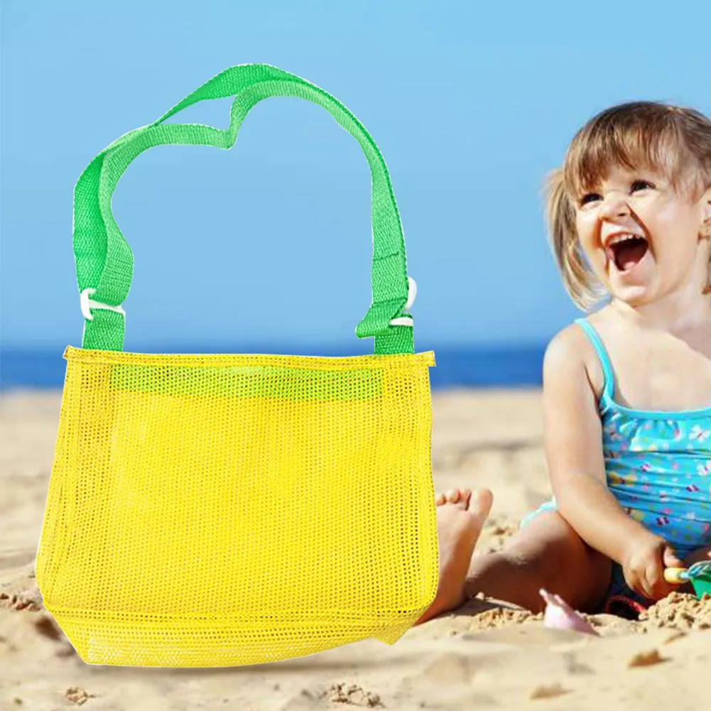 DHgate.com:Mesh Beach Bag: Large Capacity Sand Toys Organizer Tote Bag ...