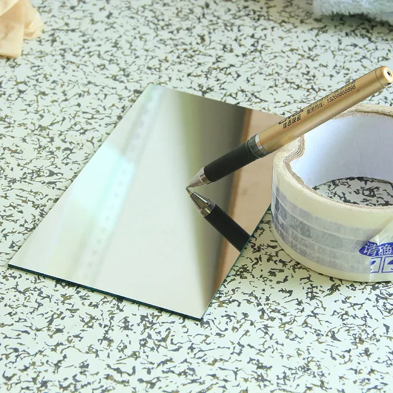 420 × 20 × 2 mm Optical Front Surface Mirror for DIY Projector Accessories High Reflectivity ...