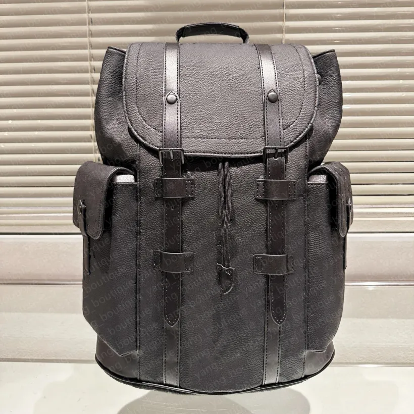 Designer 8A Black Embossed Unisex Travel Backpack With Grey Samurai ...