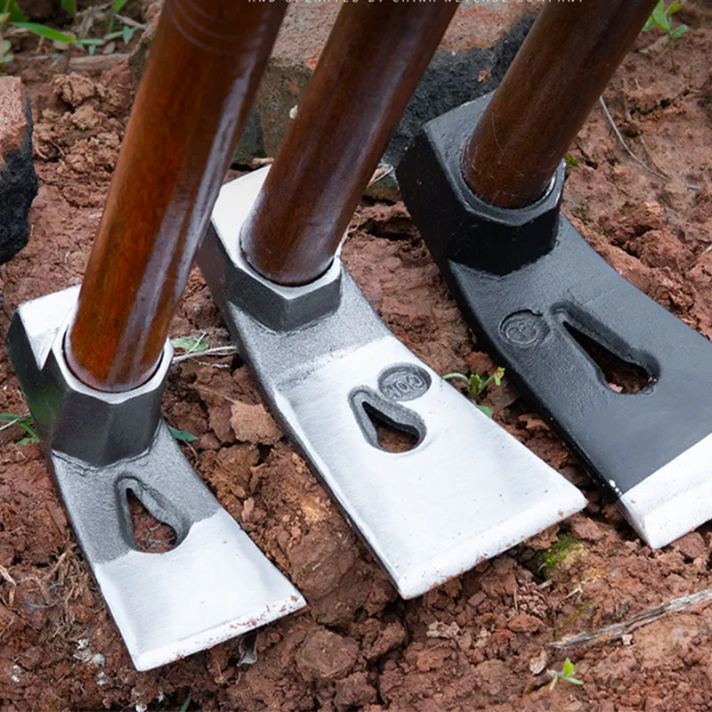 Heavy-Duty Garden Hoe with Ergonomic Handle - Rust-Resistant Weeding ...