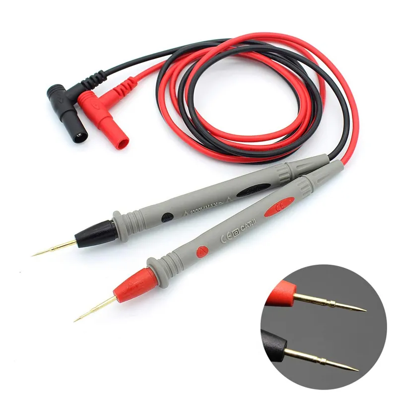Universal Test Probe Leads for Digital Multimeter Needle Tip Multi ...