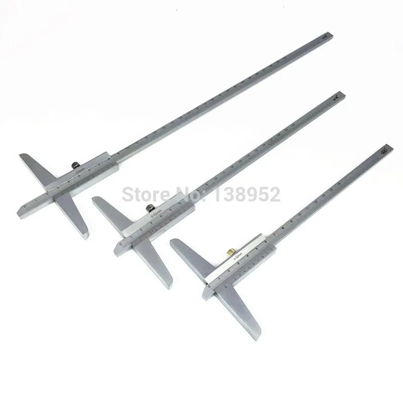 Precise Steel Vernier Caliper: 0.02mm Metric, 6/8/12 Inch, for Depth ...