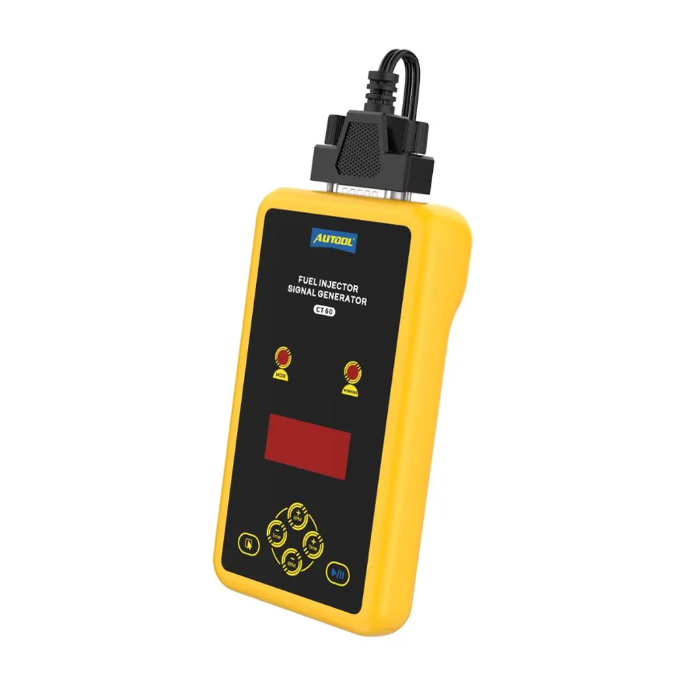 AUTOOL CT60 Car Fuel Injector Tester & Flusher - High Pulse Pressure ...
