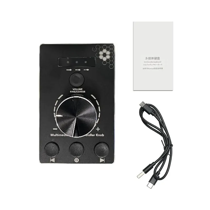 USB Volume Control Knob: Computer Speaker Audio Adjuster With One Click ...