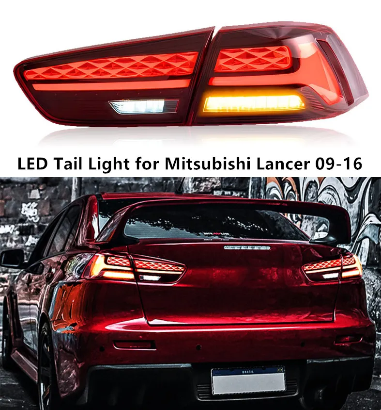 DHgate.com:LED Turn Signal Tail Lights, Mitsubishi Lancer EX Taillights ...
