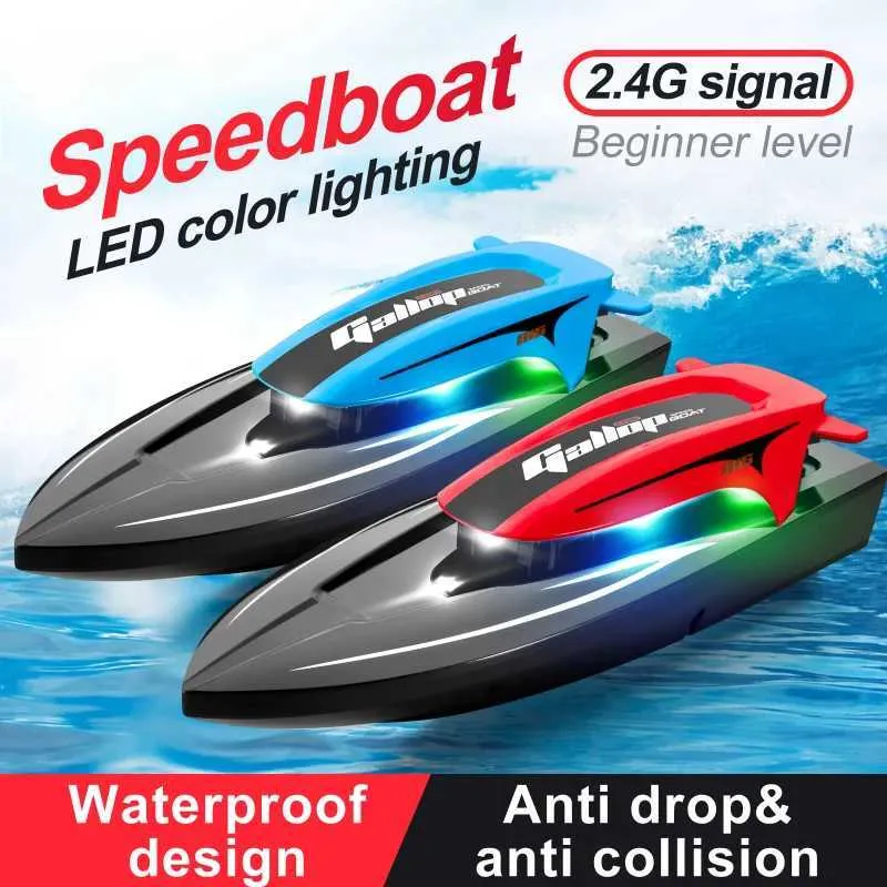 DHgate.com:Waterproof High-Speed RC Speedboat Electric Toy Boat with ...