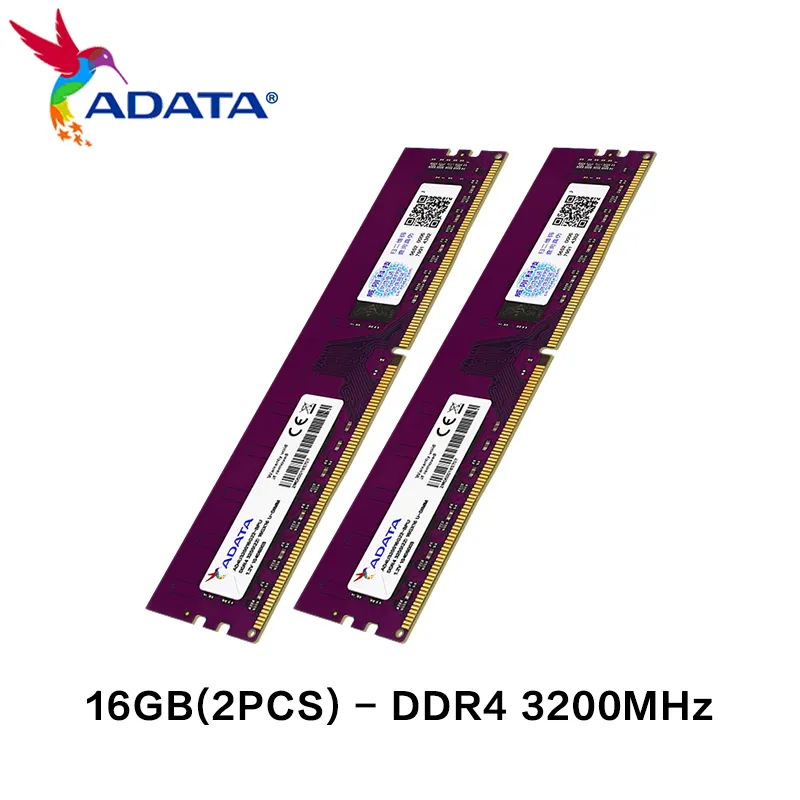 AData DDR4-3200 16GBx2 flash drive and usb - 100% Original, U-DIMM for ...