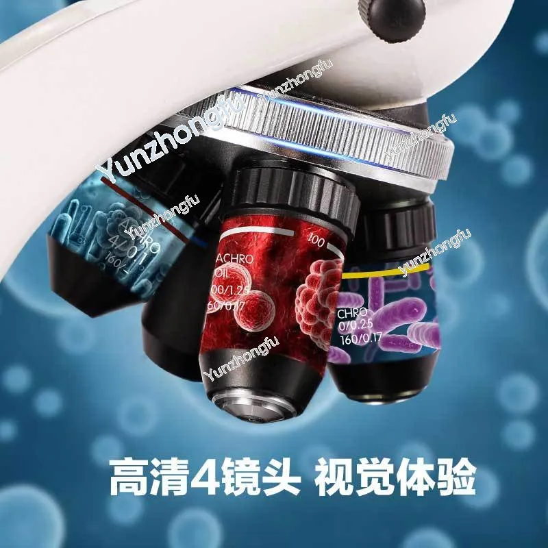 Professional Microscope: Trinocular 10000X Scientific Research ...