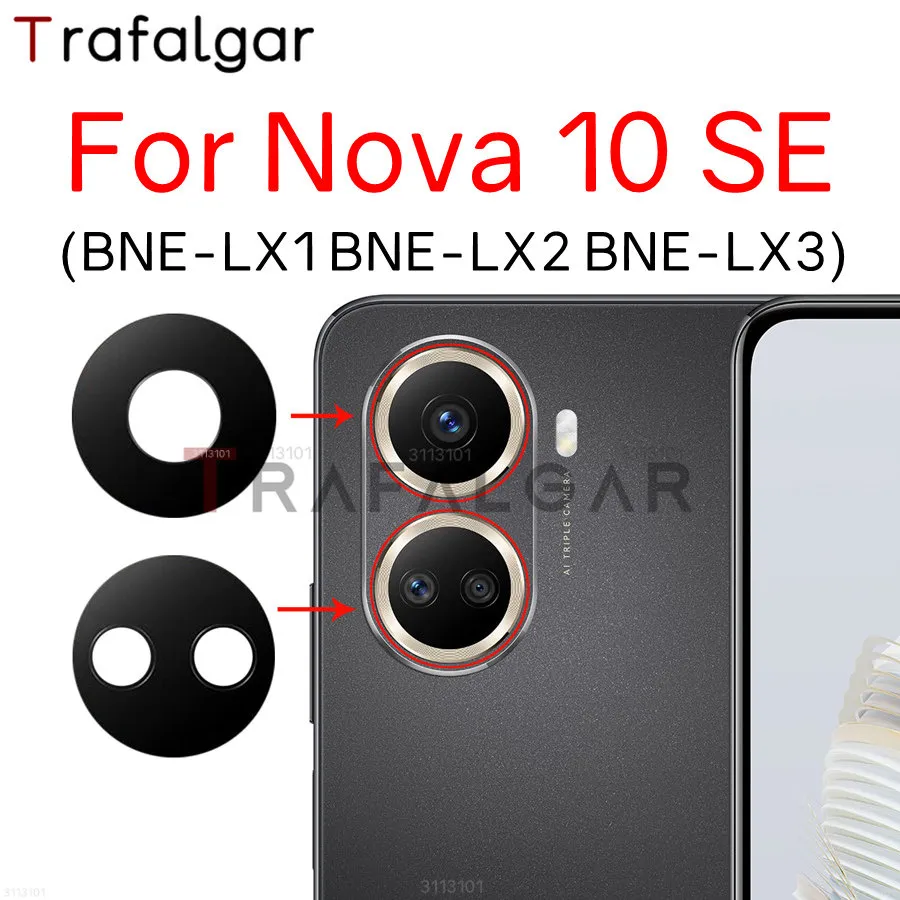 Rear Back Camera Glass Lens Replacement for Huawei Nova 10 SE BNE-LX1 ...