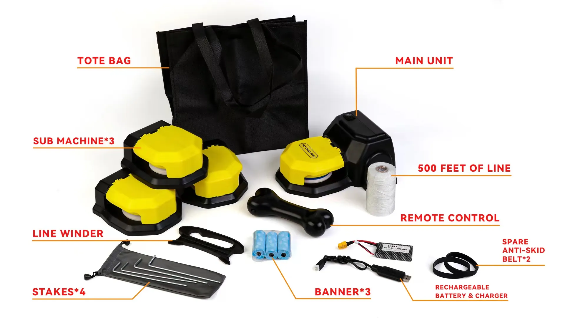 Interactive Dog Lure Course Machine Agility Training Equipment for Dogs ...