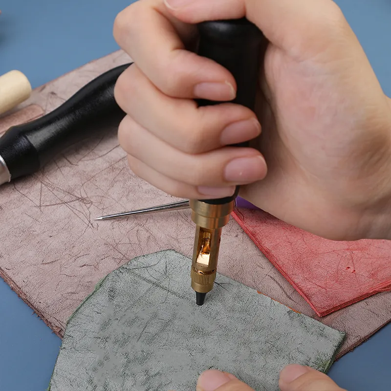 KAOBUY Professional Leather Working Tool Set for DIY Handmade Sewing ...