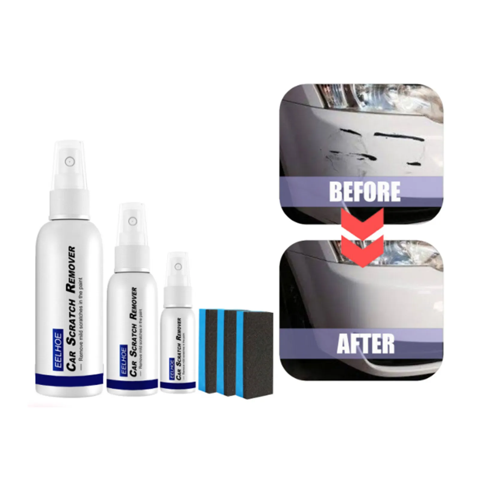 300/100ML Car Paint Scratch Repair Spray for Car Body Paint and Glass ...