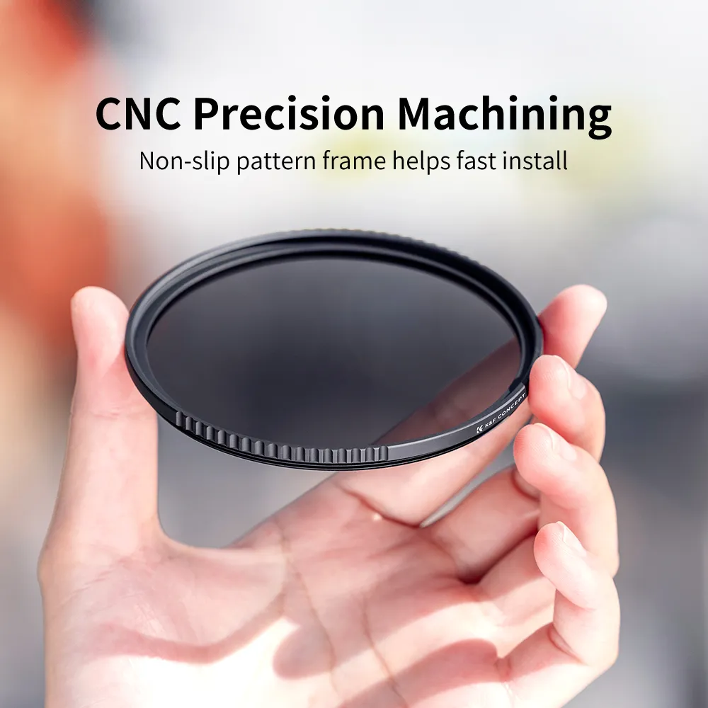 K&F Concept MCUV CPL ND4 Camera Lens Filter Kit for 37mm to 82mm Lenses ...