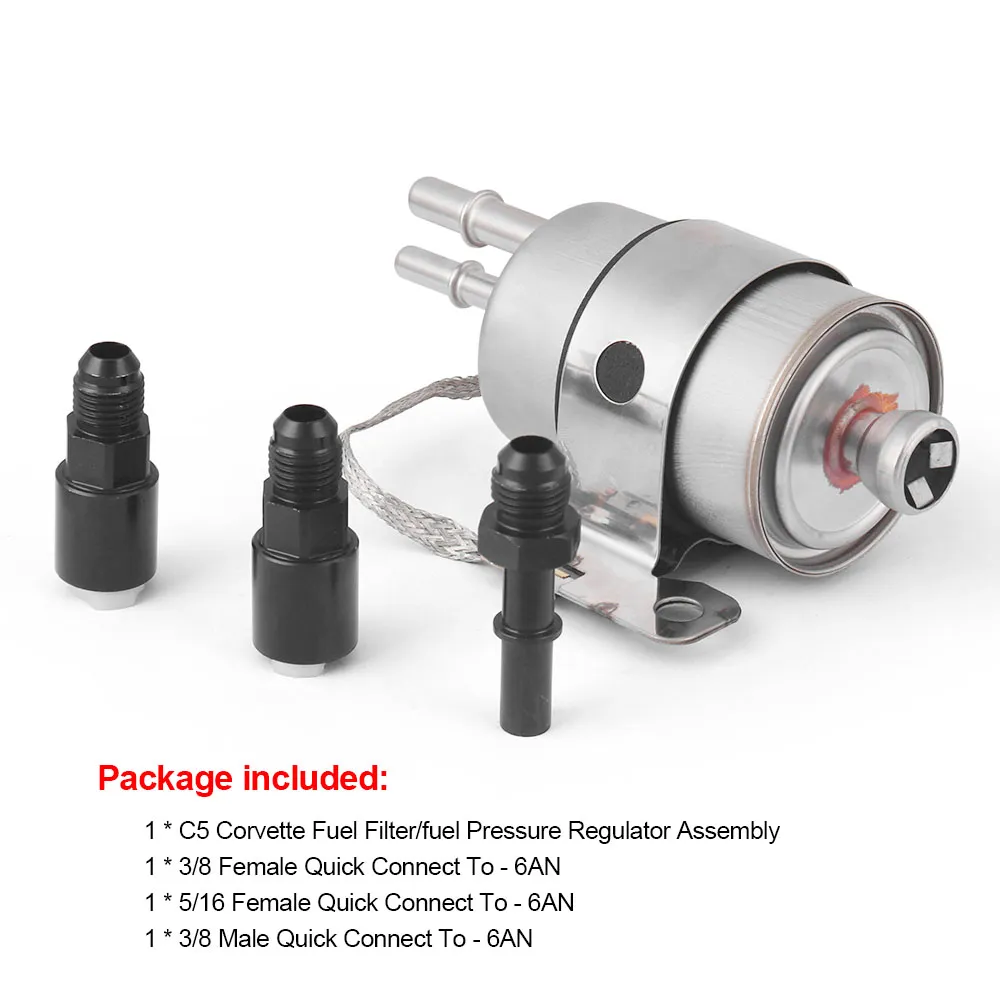 Fuel Pressure Regulator Adapter For LS Swap & EFI Conversion, Return ...