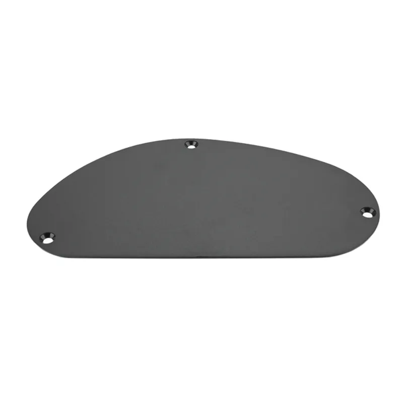 Black Plastic Bass Guitar Cavity Cover Plate Wiring Backplate Bass ...
