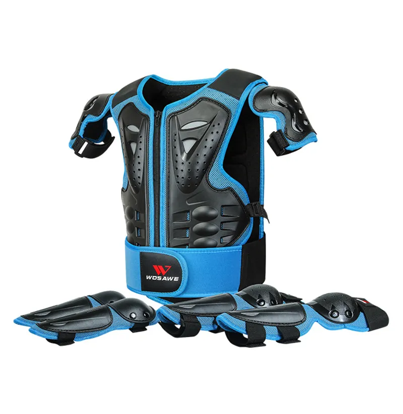 Motocross Body Armor for Children Ages 6-15 Chest Spine Knee Elbow ...
