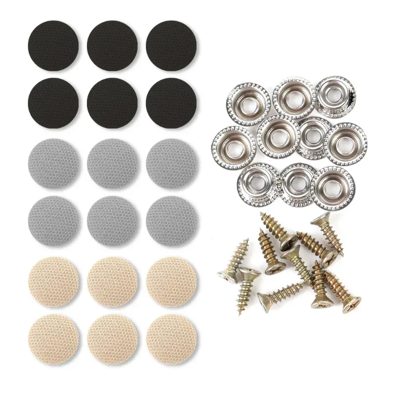 Car Interior Roof Fixing Buckles Screw Set - 10/Headliner Cloth Fabric ...