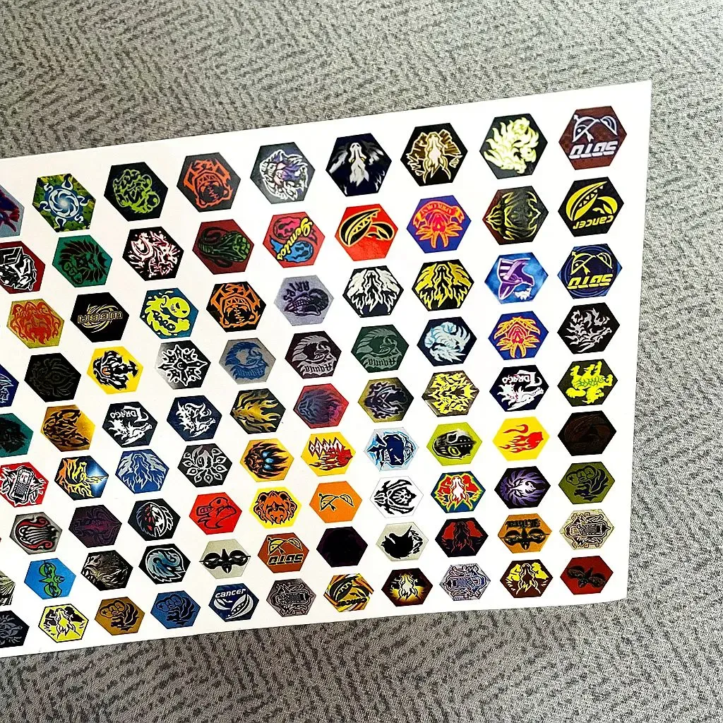 TAKARA TOMY BEYBLADE METAL FIGHT cute stickers Reprint Version