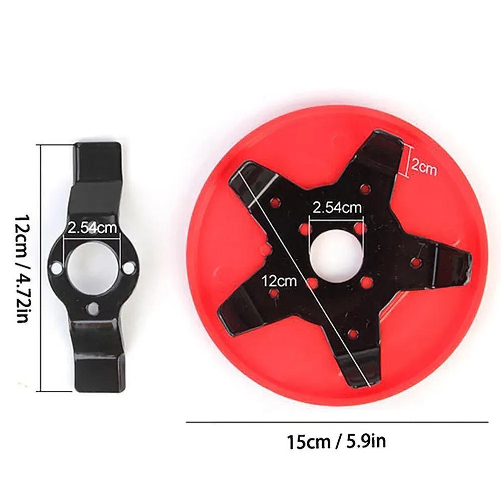DHgate.com:Versatile Metal Blade Trimmer Head for Efficient Grass ...