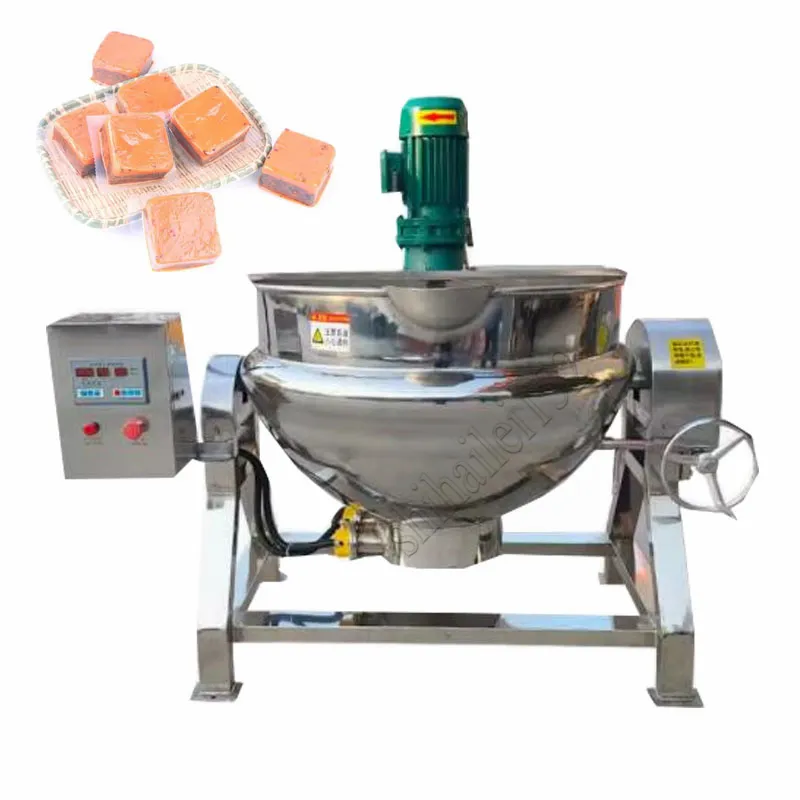 Industrial Steam Heating Sandwich Boiler Electric Tilt Fruit Jams ...