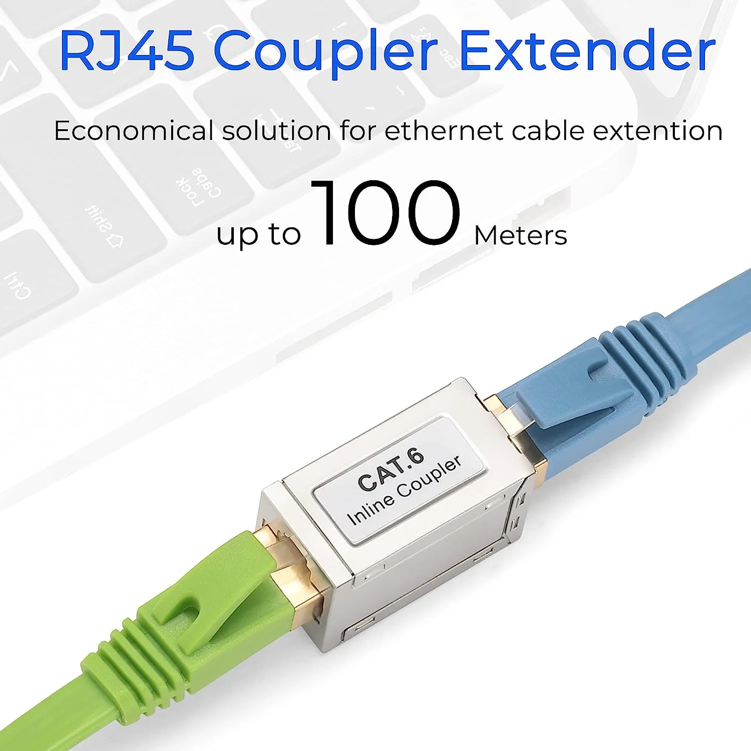 Ethernet Cable Extender RJ45 Coupler 5 Pack - Shielded Gigabit Ethernet ...