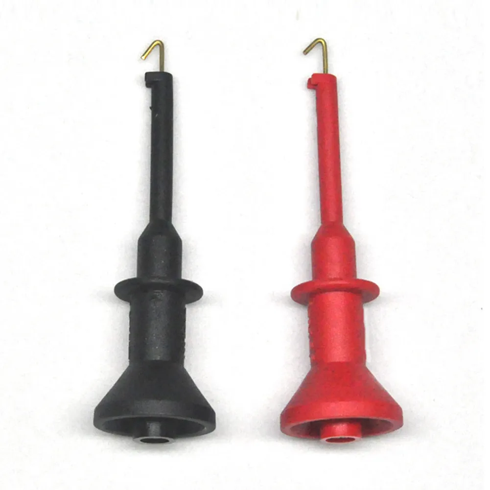 4mm Socket SMD IC Clamp Spring Test Gilding Threaded Telescopic Probe ...