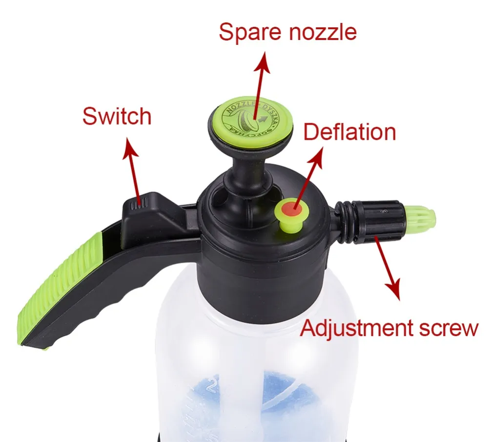 DHgate.com:2L Car Cleaning Pressure Sprayer Bottle: Hand Pump Sprayer ...