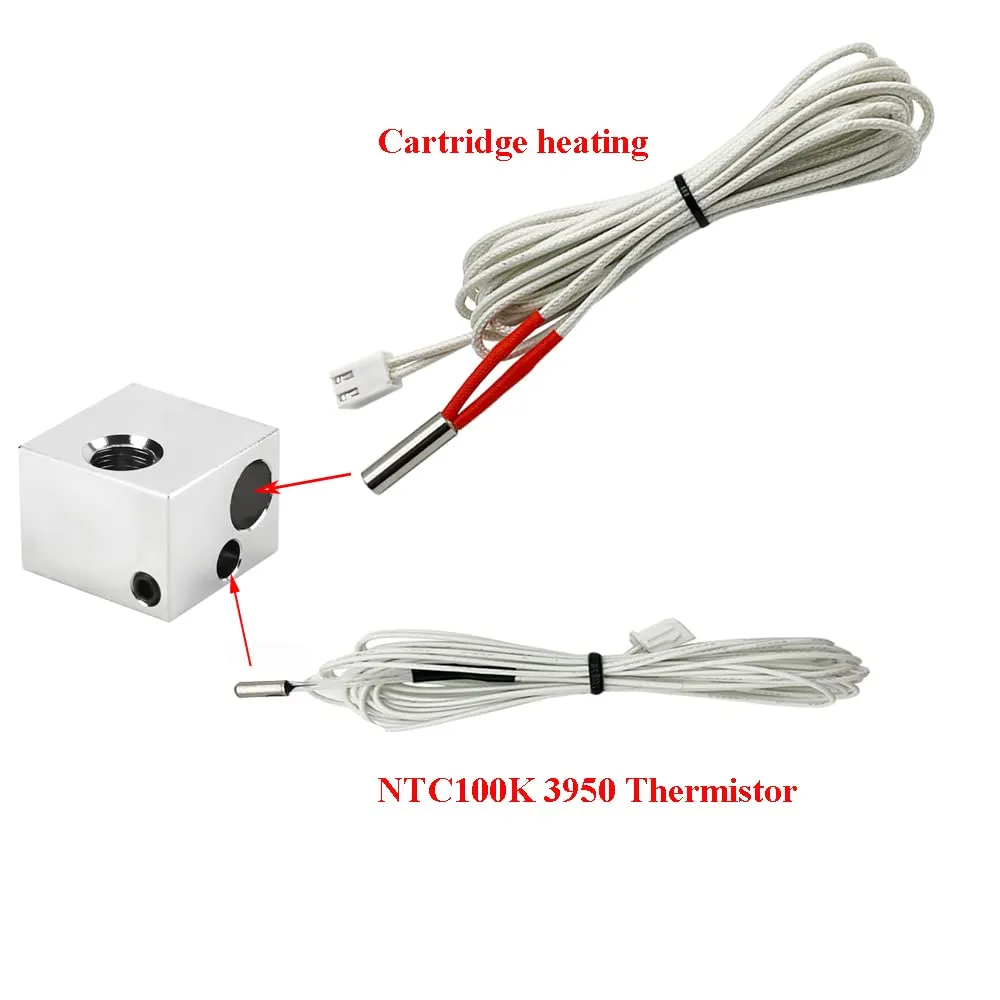 HzdaDeve 3D Printer Kit: NTC 100K Thermistor, Heating Rod, Suitable for ...