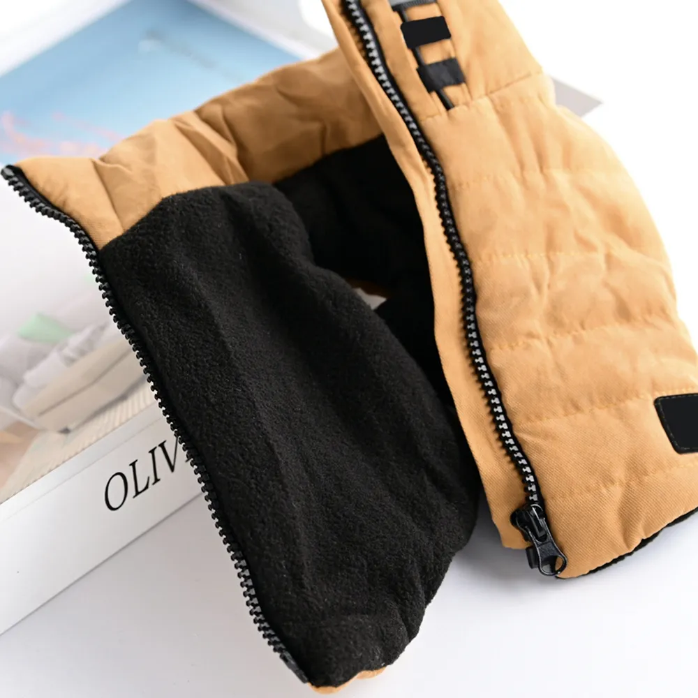 Extra Small Dog Clothes Windproof Winter Pet Coat: Padded Puppy Vest ...