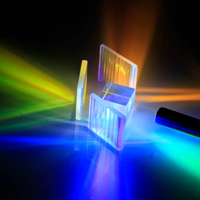 Precision 20mm Cube Beam Splitter Prism With Dichroic X Cube Optical ...