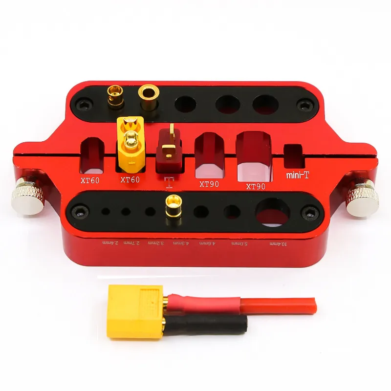 RC Car Tool Box: Metal Mini Red Soldering Holder Tool For Drone, Marine ...