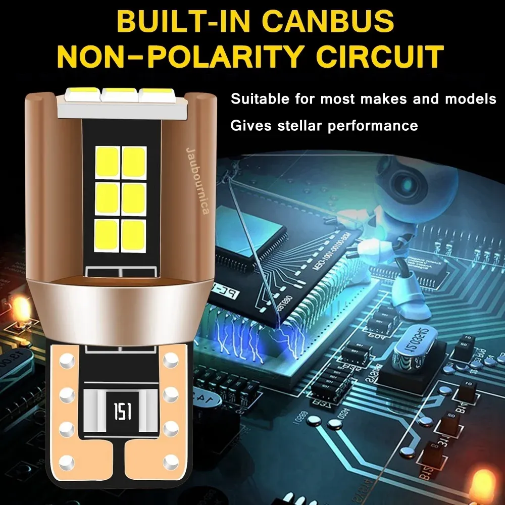 W5W LED Bulb, T10 Wedge LED Bulb Super Bright 2016 LED Car Lights, Auto ...